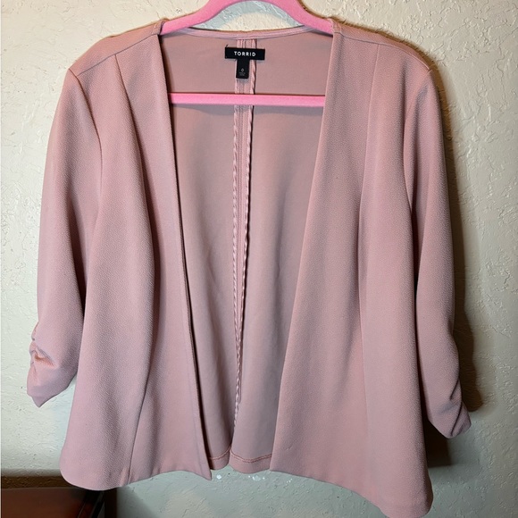 torrid | Jackets & Coats | Torrid Pink Blazer | Poshmark